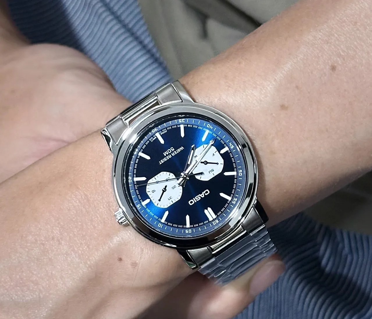 خرید ساعت کاسیو مردانه مدل MTP-E335D-2E1VDF با بهترین قیمت